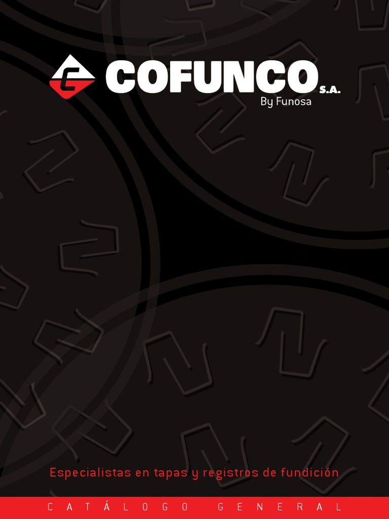 Catálogo Cofunco: Tapas y Registros | PDF | Calidad (comercial) | Pinturas