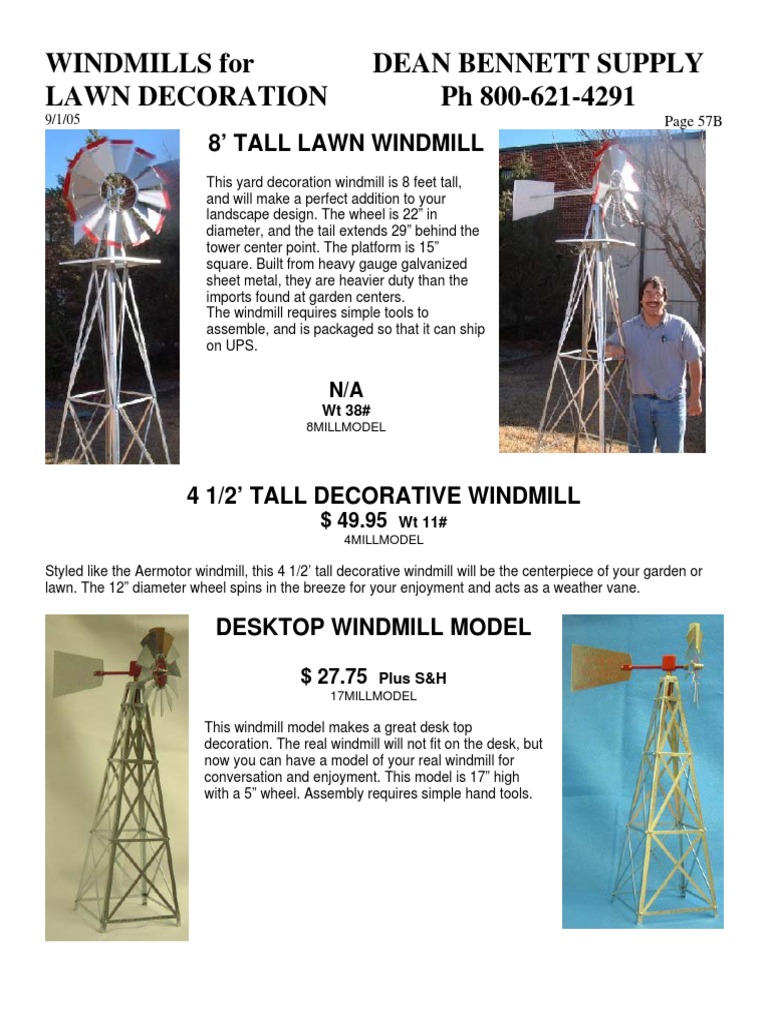 AERMOTOR Windmill Catalog Page57b | PDF