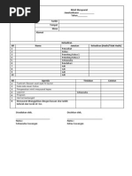 Contoh Minit Mesyuarat Terkini | PDF