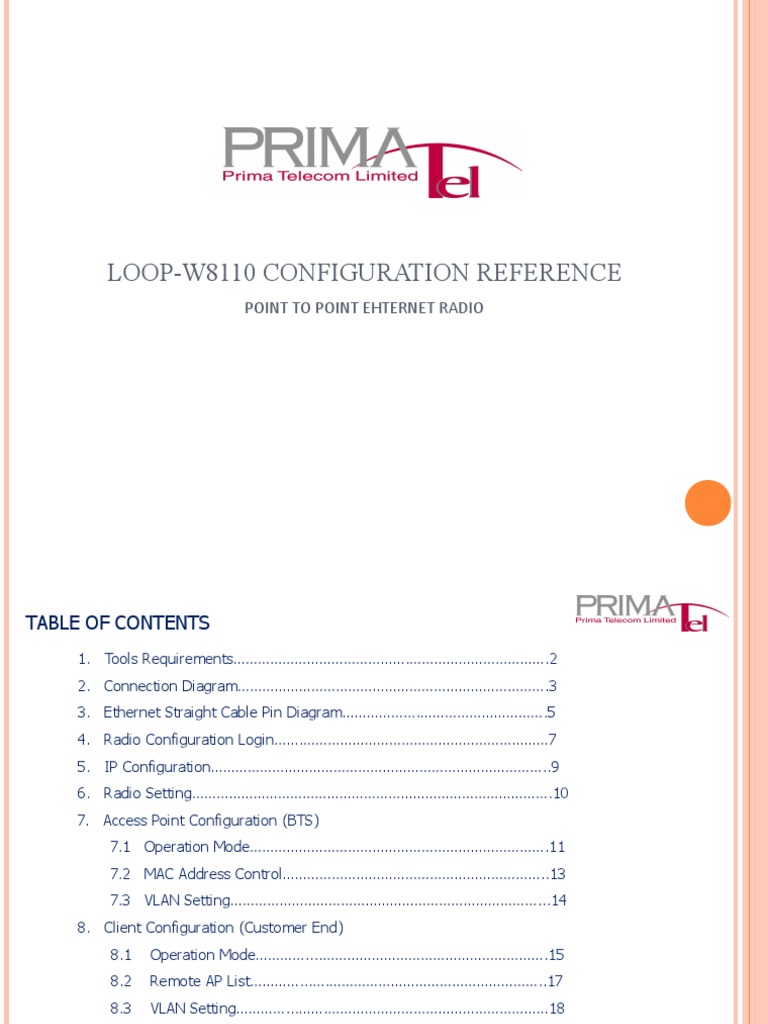 Radio Configuration Reference Pdf Wireless Access Point Ethernet