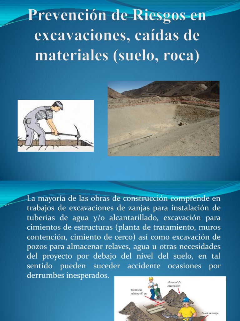Prevención de Riesgos en Excavaciones, | Fundación (Ingeniería) | Aluminio