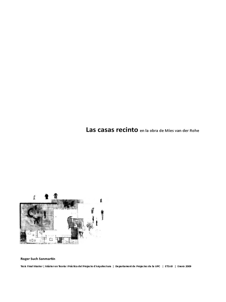 Las Casas Recinto | PDF | Espacio | Diseño arquitectonico