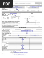 WPS (Gtaw) | PDF | Welding | Construction