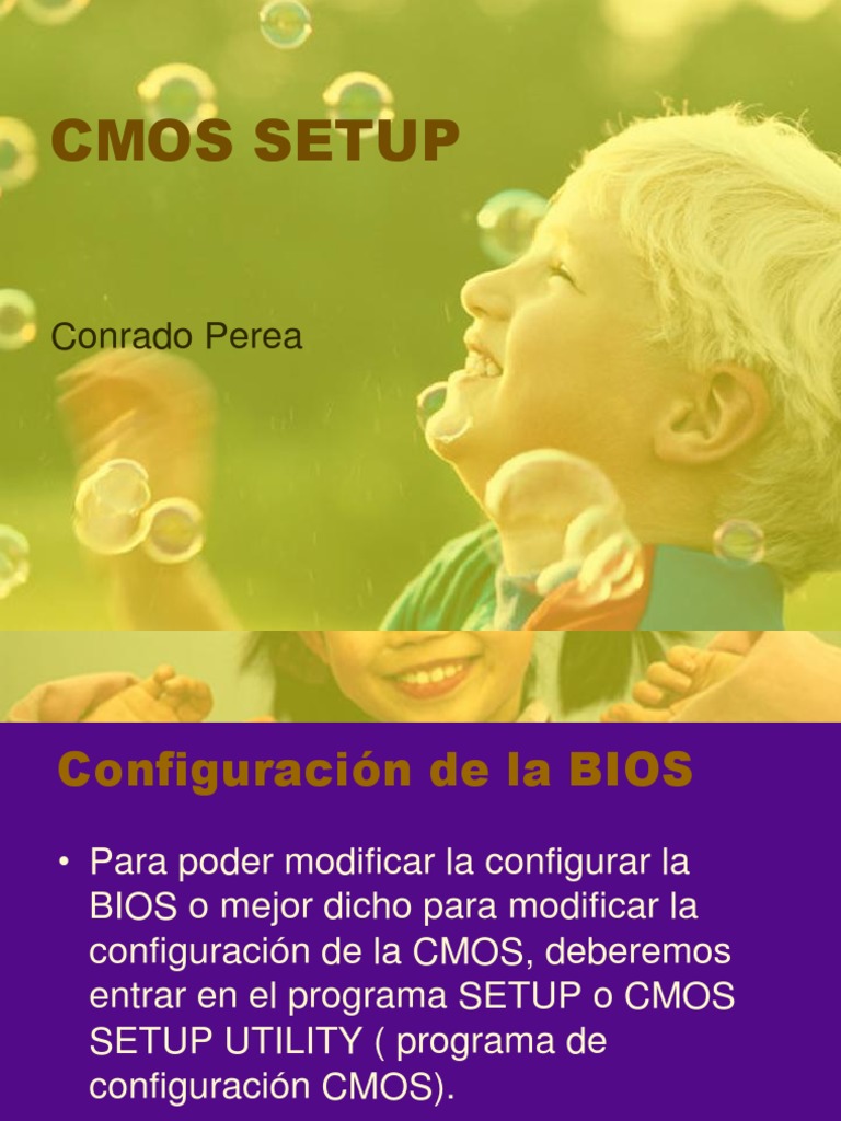Cmos Setup | PDF | Bios | Hardware de la computadora