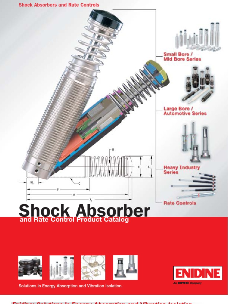 Enidine | PDF | Rotation Around A Fixed Axis | Force