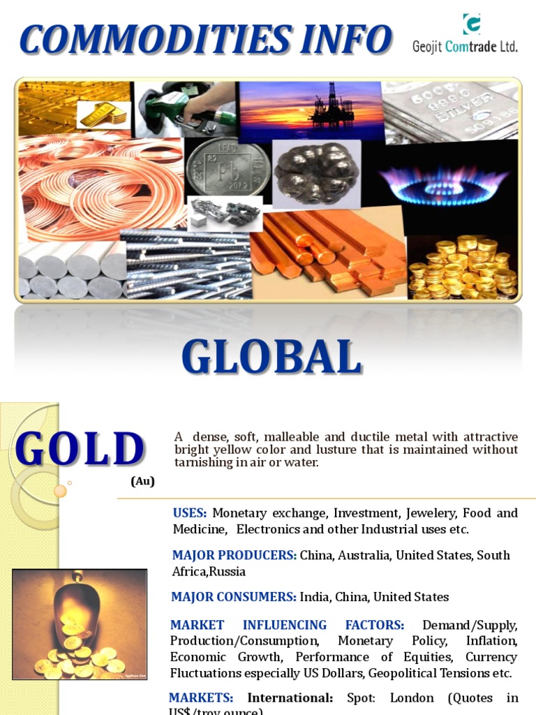 Commodities Info Global | Download Free PDF | Copper | Nickel