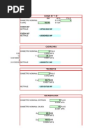 Tabla Machuelos Milimetricos | PDF