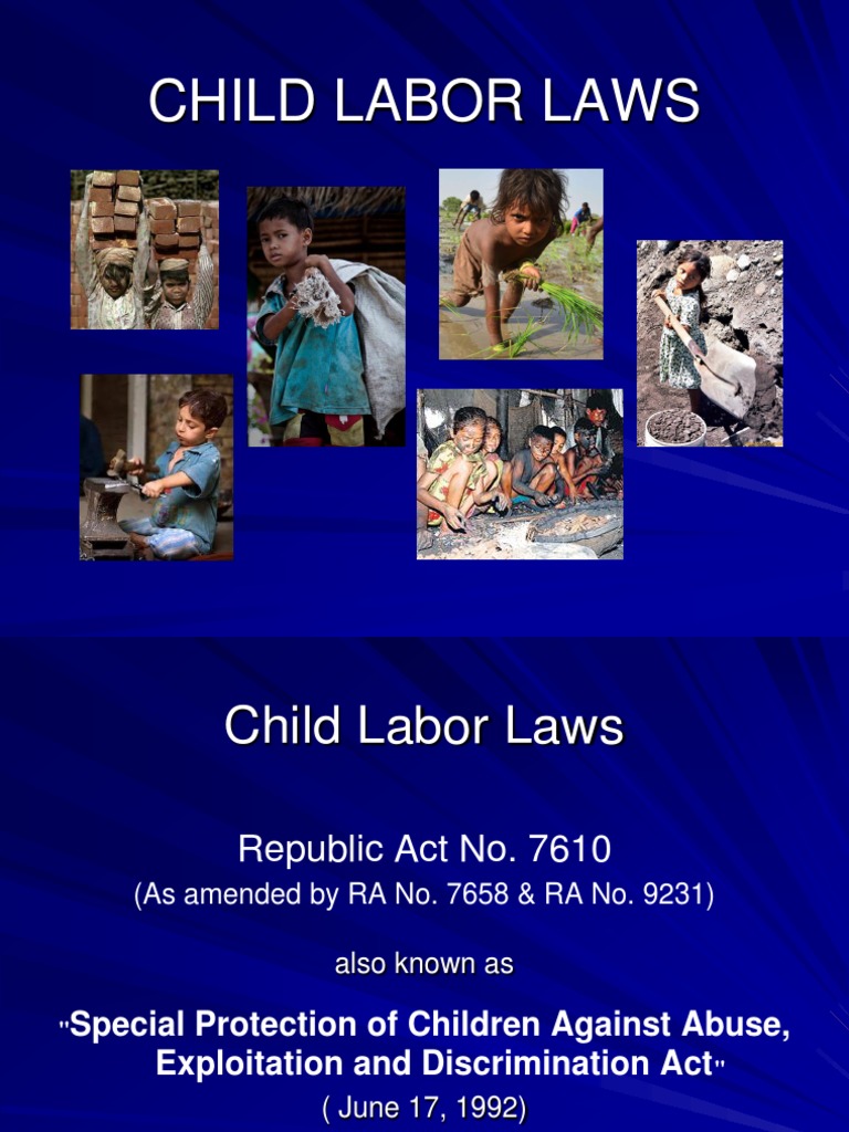 Child Labor Final | PDF | Human Trafficking | Injustice