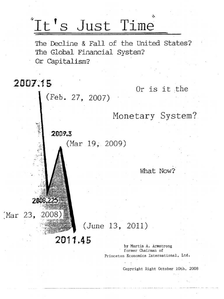 Martin Armstrong - It's Just Time (2008) | PDF
