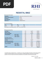 Refractories Technical Specification For Bricks | PDF | Brick ...