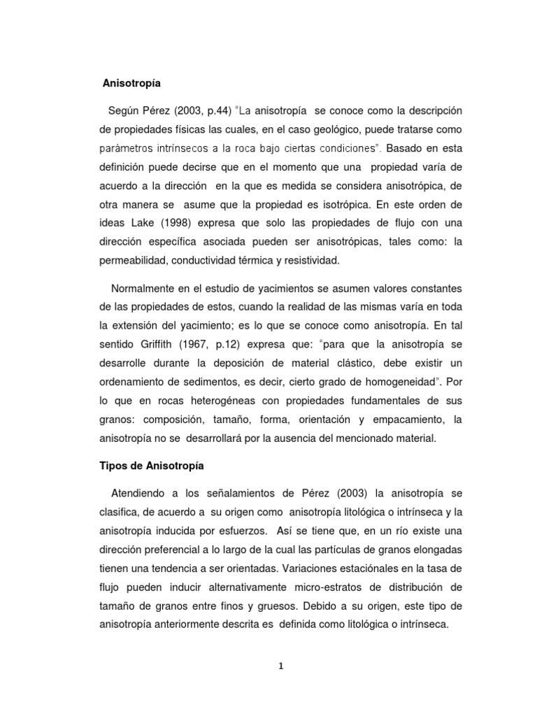 Anisotropia | PDF | Anisotropía | Química