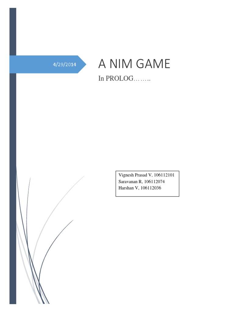 Nim Game | PDF | Applied Mathematics | Theoretical Computer Science