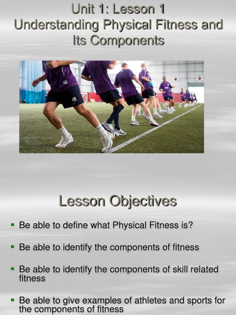 Components of Fitness Presentation 2 | PDF | Physical Fitness | Aerobic ...