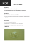 Lab Manual Sp015 Sp025 | PDF | Significant Figures | Experiment