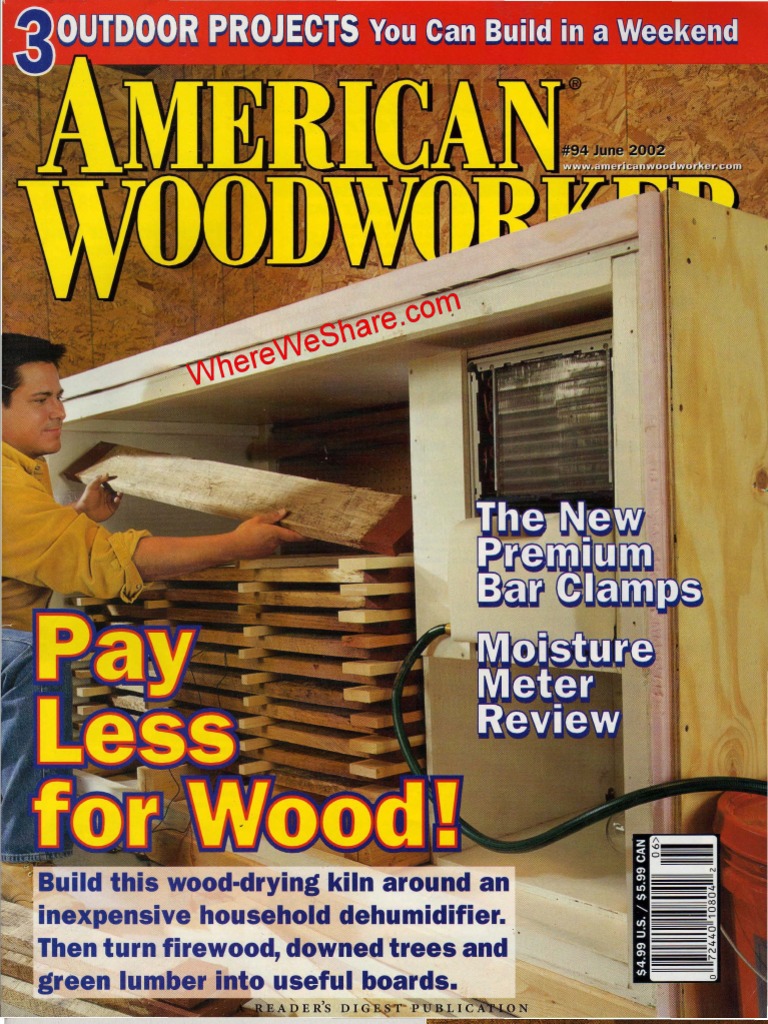 American Woodworker - 094 (06-2002) | PDF | Glasses | Wood