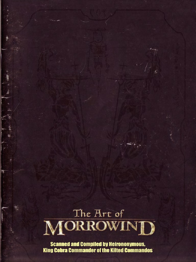 The Elder Scrolls 3 - The Art of Morrowind PDF | PDF