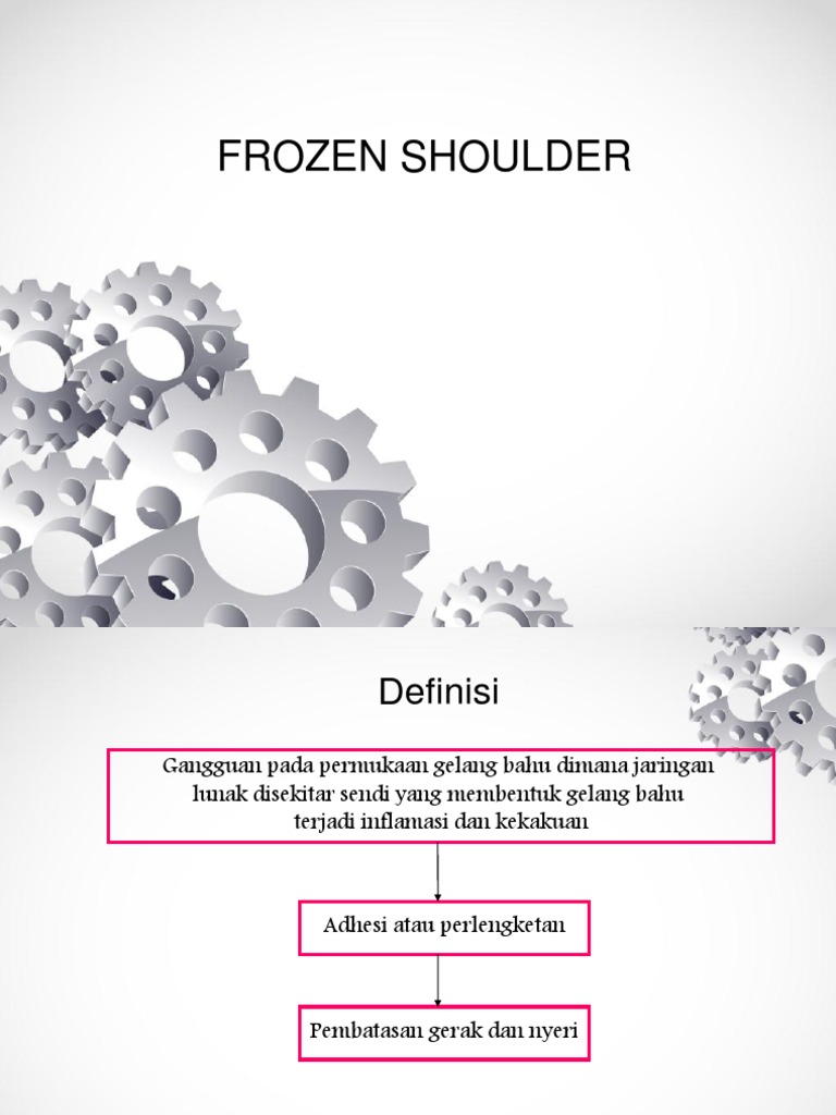 Frozen Shoulder | PDF