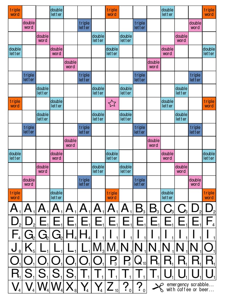 Paper Scrabble | PDF | Foreign Language Studies | Poetry