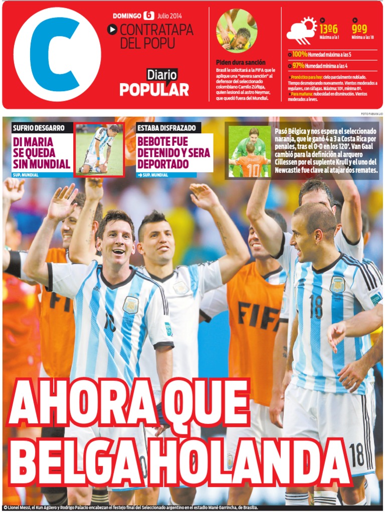 Contratapa Diario Popular | PDF