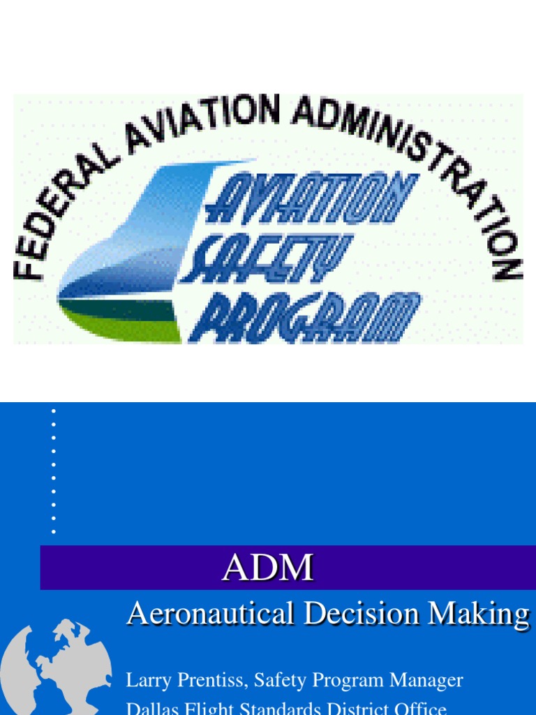 Aeronautical Decision Making | PDF