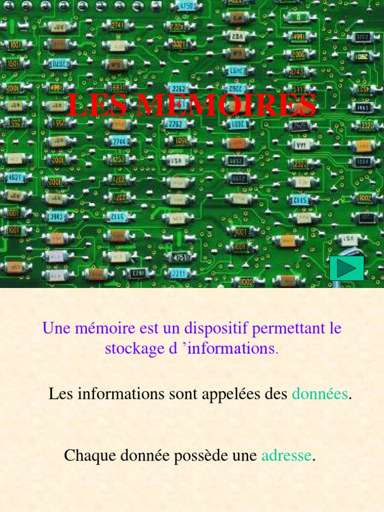 Memoire | PDF | Mémoire (informatique) | Mémoire vive