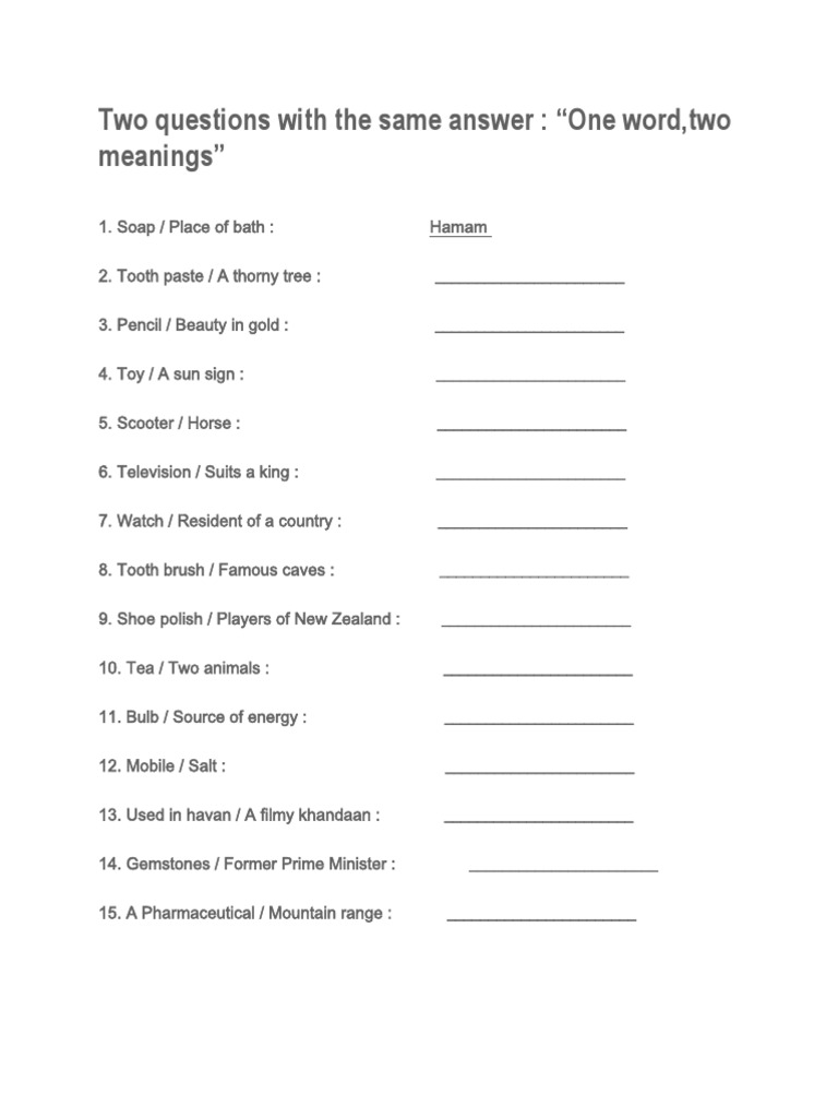Two Words Same Meaning | PDF | Language Arts & Discipline | Foreign ...