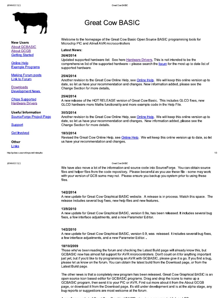 Great Cow Basic | PDF