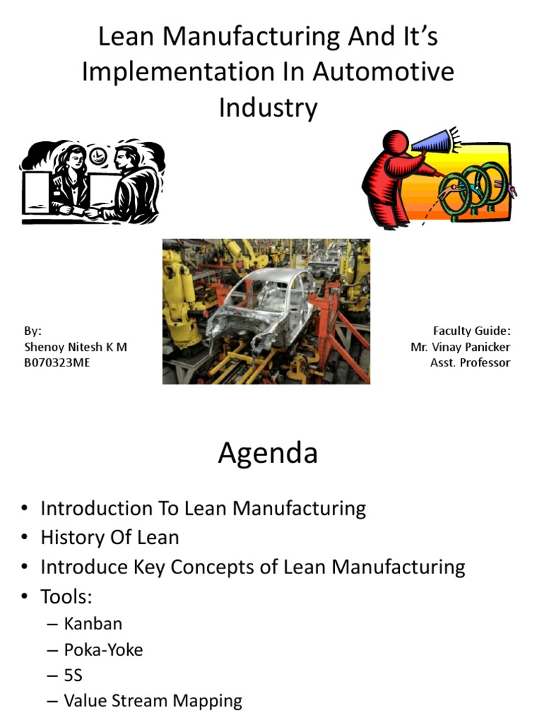 Lean Manufacturing and It's Implementation in Automotive Industry | PDF ...
