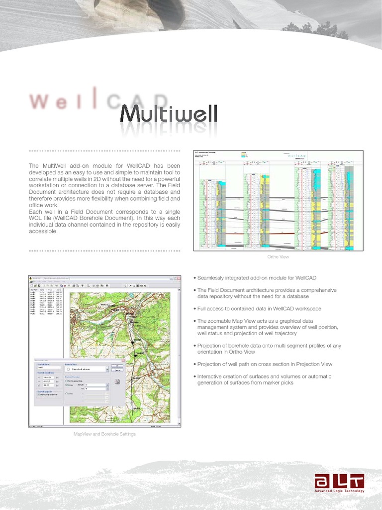 Wellcad Multiwell | PDF | Databases | Computer Data