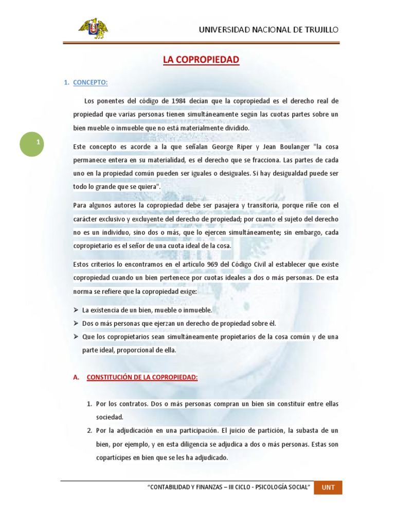 La Copropiedad | PDF | Propiedad | Condominio
