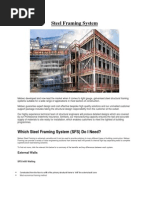 Metsec SFS Operations Installation | PDF | Framing (Construction) | Wall