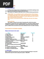 Outward Clearing Cheques-1 | PDF | Cheque | Computing