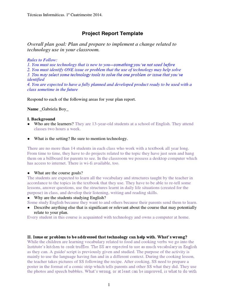 Technology Enhanced Plan | PDF | Classroom | Teachers