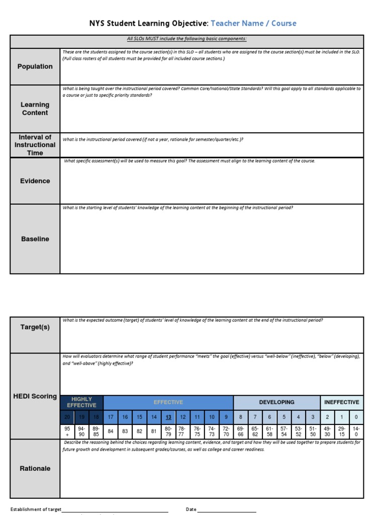 NYS Student Learning Objective:: Population | PDF | Career & Growth ...