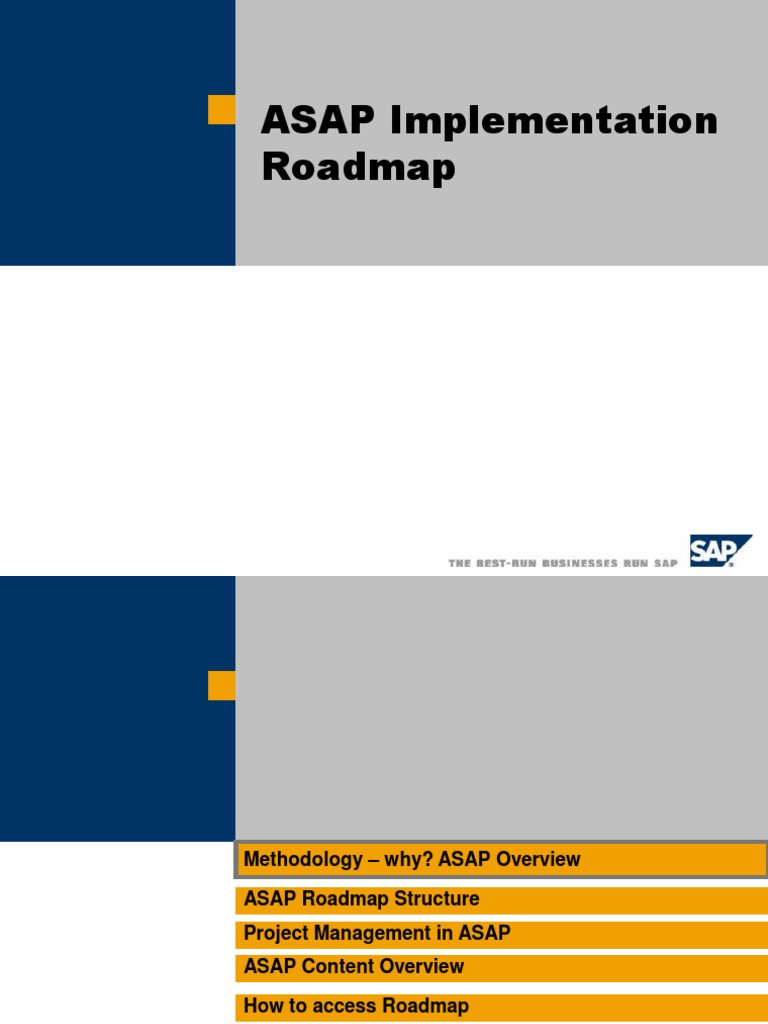 ASAP Phases | PDF | Project Management | Implementation
