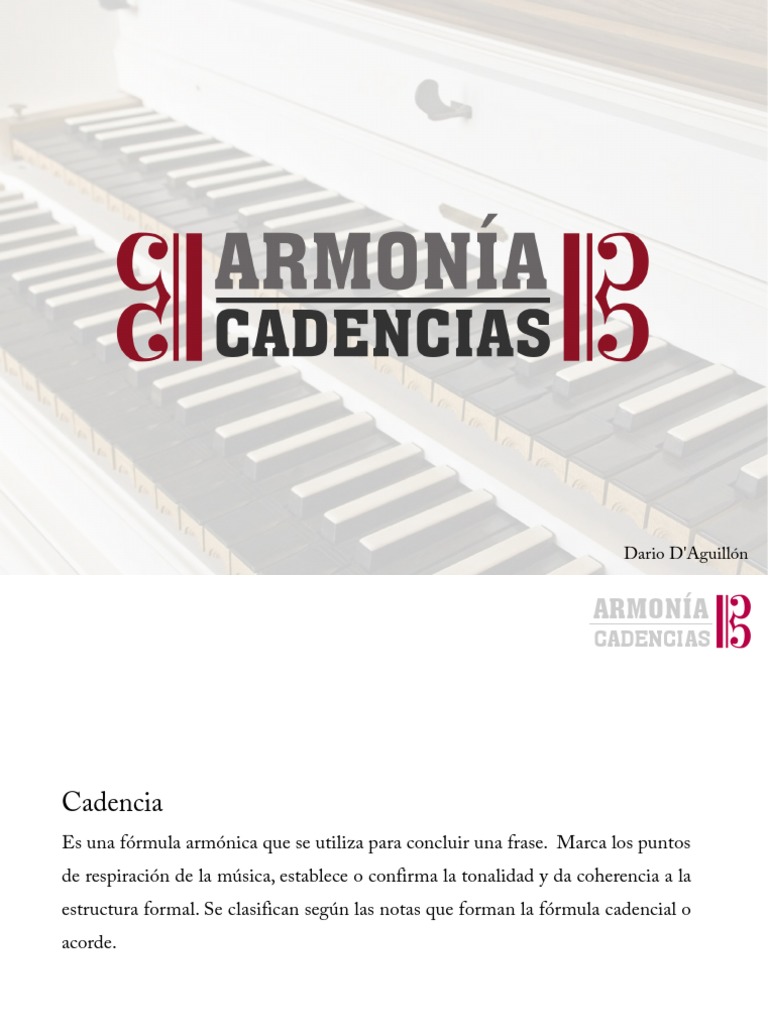 Cadencias 130405113535 Phpapp02 | PDF | Acorde (Música) | Armonía