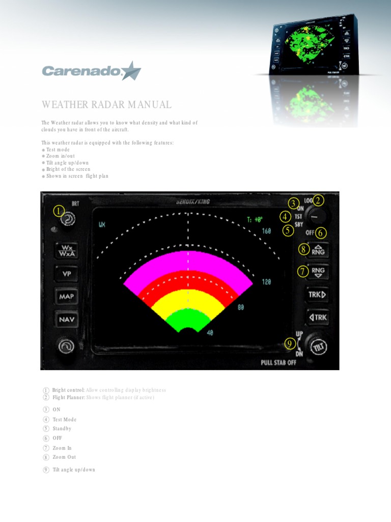Weather Radar Operation Manual | PDF | Computers