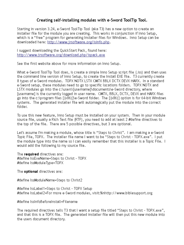 ToolTip Tool Setup Files | PDF | Installation (Computer Programs) | Computer File