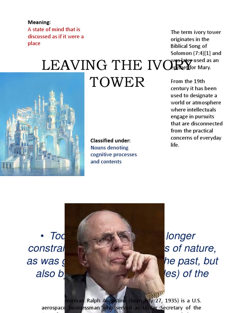 Leaving The Ivory Tower | PDF | Scientist | Science