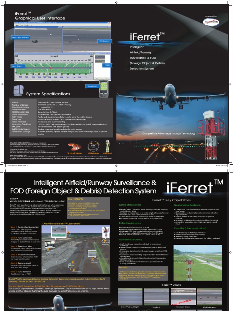 IFerret Brochure | PDF | Foreign Object Damage | Airport
