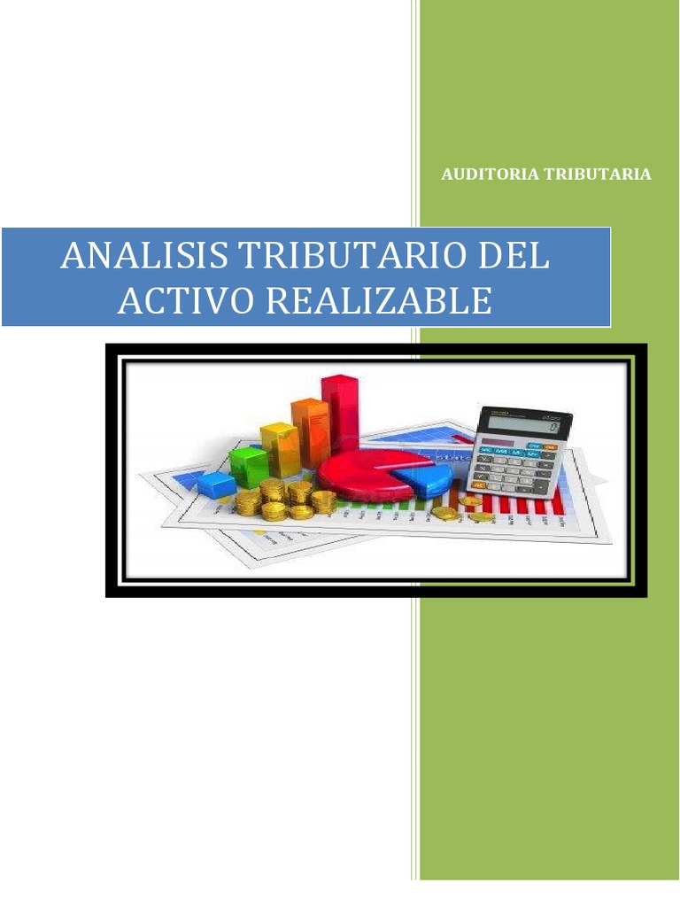 Analisis Tributrio Del Activo Realizable | PDF | Contabilidad | Impuesto sobre la renta