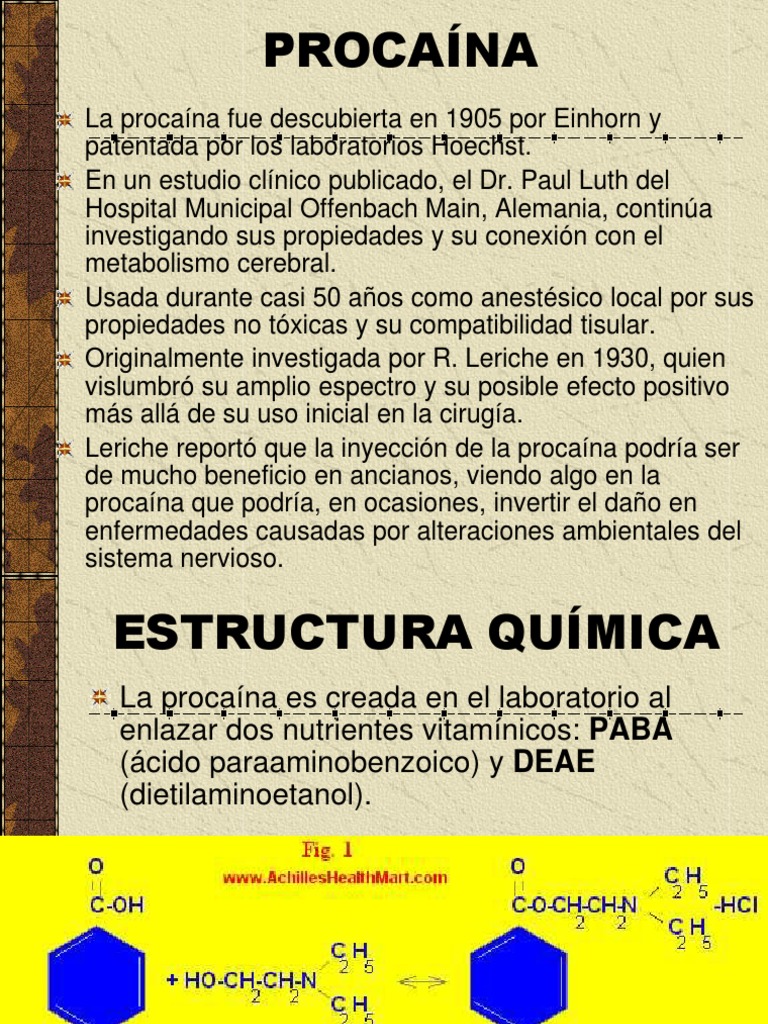 7 PROCAÍNA | Ligero | Biología Celular)