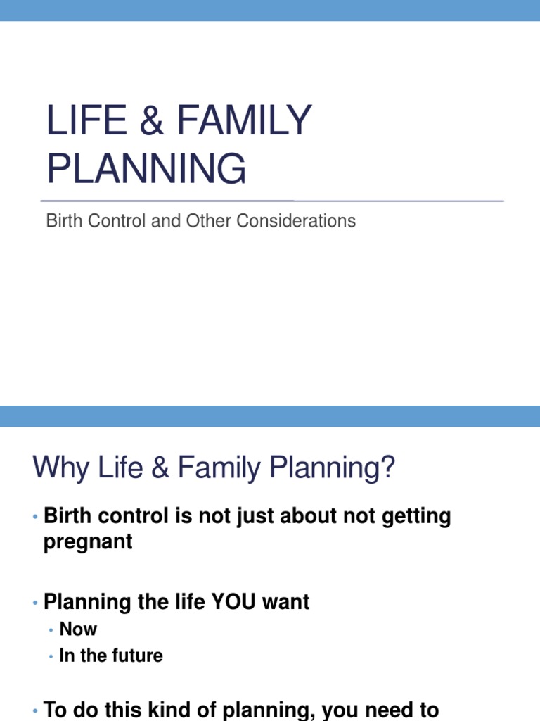 Life Family Planning Birth Control | PDF | Birth Control | Condom