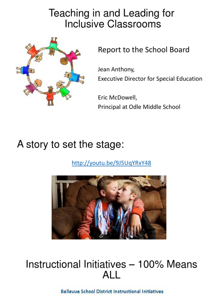 Inclusive Classroom Leadership Strategies | PDF | Special Education ...