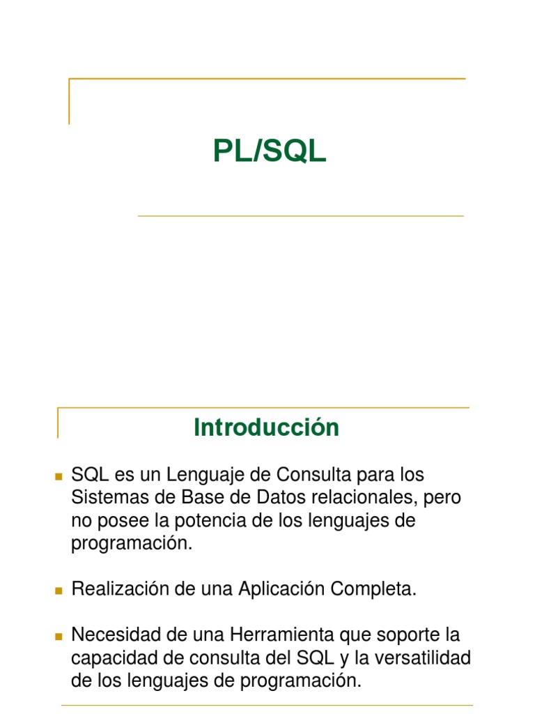 PLSQL | PDF | Pl / Sql | SQL