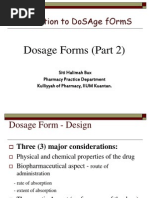Veterinary Dosage Forms | PDF | Syringe | Pharmaceutical Formulation