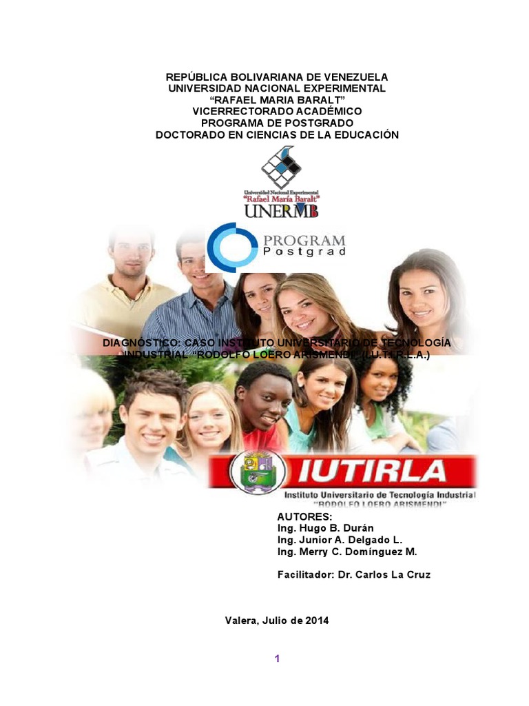 Diagnóstico IUTIRLA | PDF | Planificación | Venezuela