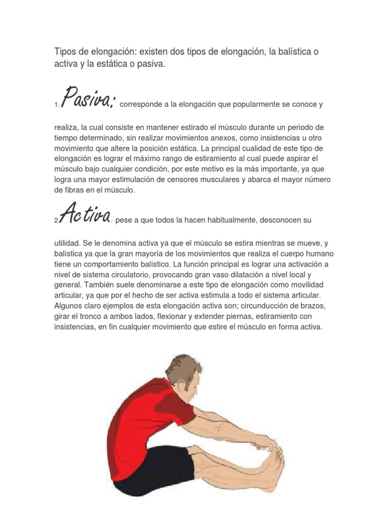 Tipos de Elongación | PDF