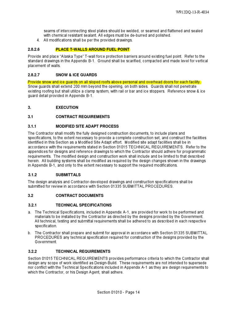 Appendix A - 1 - 20 | PDF | Specification (Technical Standard) | Economic Sectors