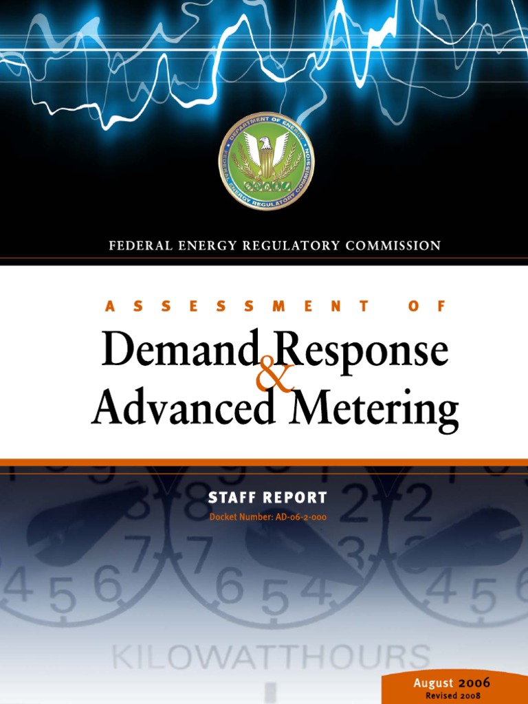 Demand Response | PDF | Federal Energy Regulatory Commission ...